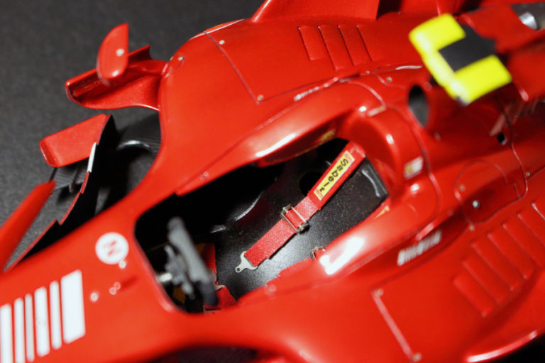 Ferrari F2007 フジミ 1/20 ギャラリー | Kenji's Scale Model Workshop