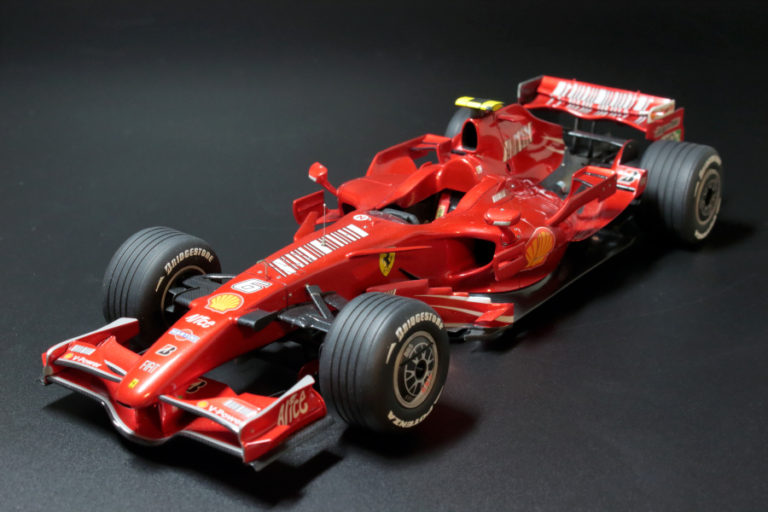 Ferrari F2007 フジミ 1/20 ギャラリー | Kenji's Scale Model Workshop