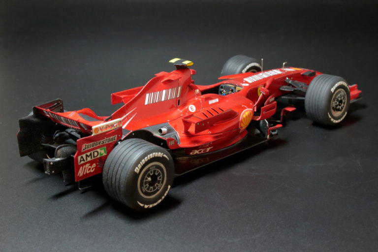 Ferrari F2007 フジミ 1/20 ギャラリー | Kenji's Scale Model Workshop
