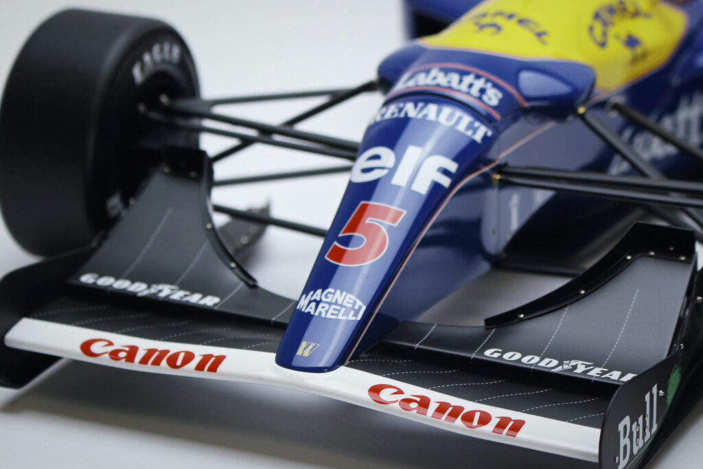 完成 Williams FW14B Tamiya+Top Studio | Kenji's Scale Model Workshop