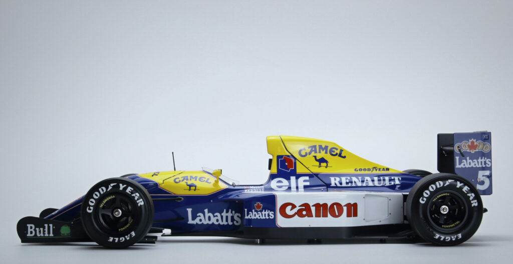 完成 Williams FW14B Tamiya+Top Studio | Kenji's Scale Model Workshop