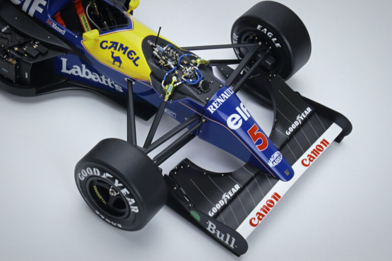 完成 Williams FW14B Tamiya+Top Studio | Kenji's Scale Model Workshop