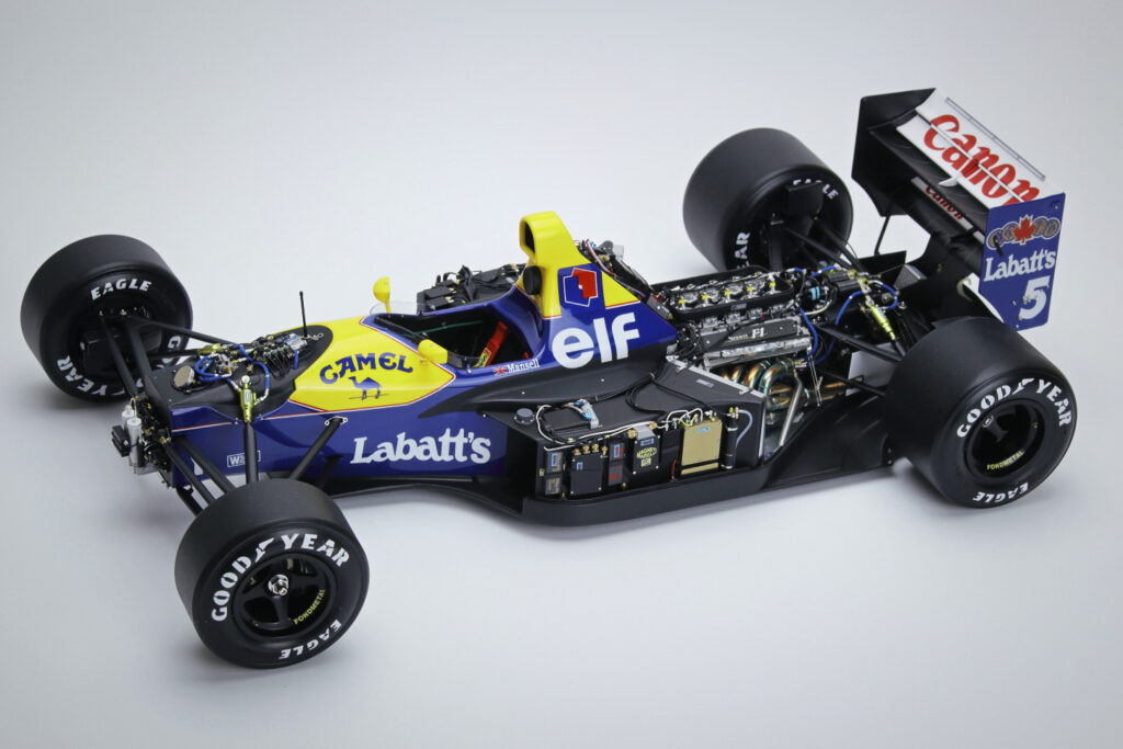 完成 Williams FW14B Tamiya+Top Studio | Kenji's Scale Model Workshop