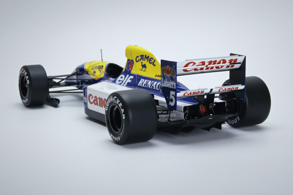 完成 Williams FW14B Tamiya+Top Studio | Kenji's Scale Model Workshop