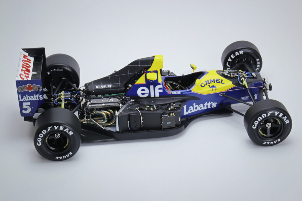 完成 Williams FW14B Tamiya+Top Studio | Kenji's Scale Model Workshop