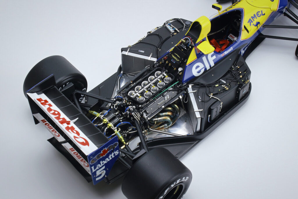 完成 Williams FW14B Tamiya+Top Studio | Kenji's Scale Model Workshop