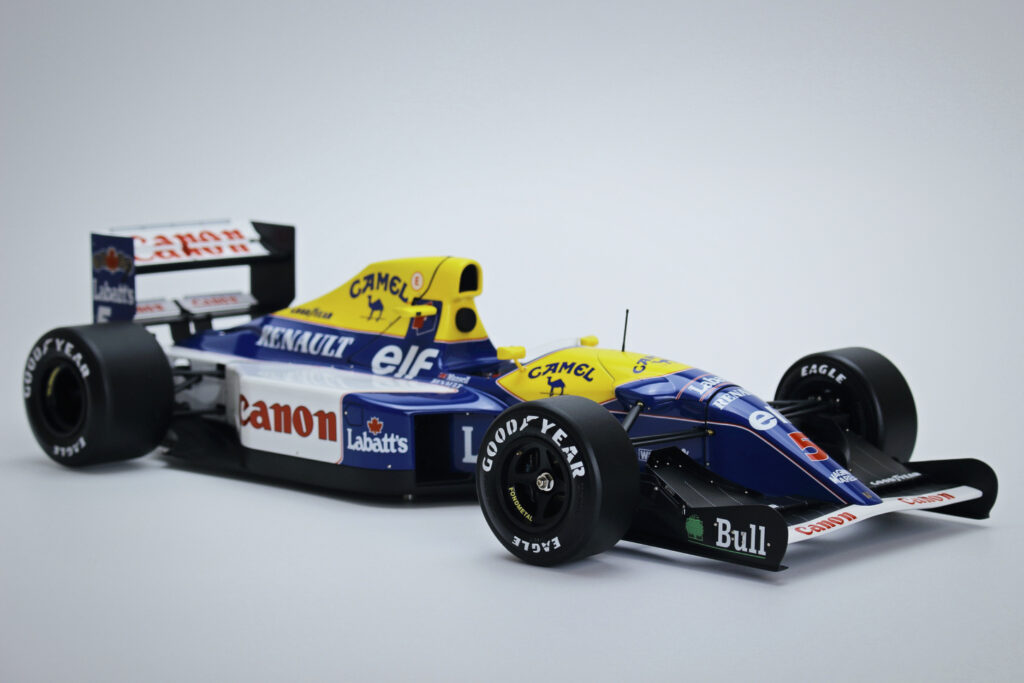 完成 Williams FW14B Tamiya+Top Studio | Kenji's Scale Model Workshop
